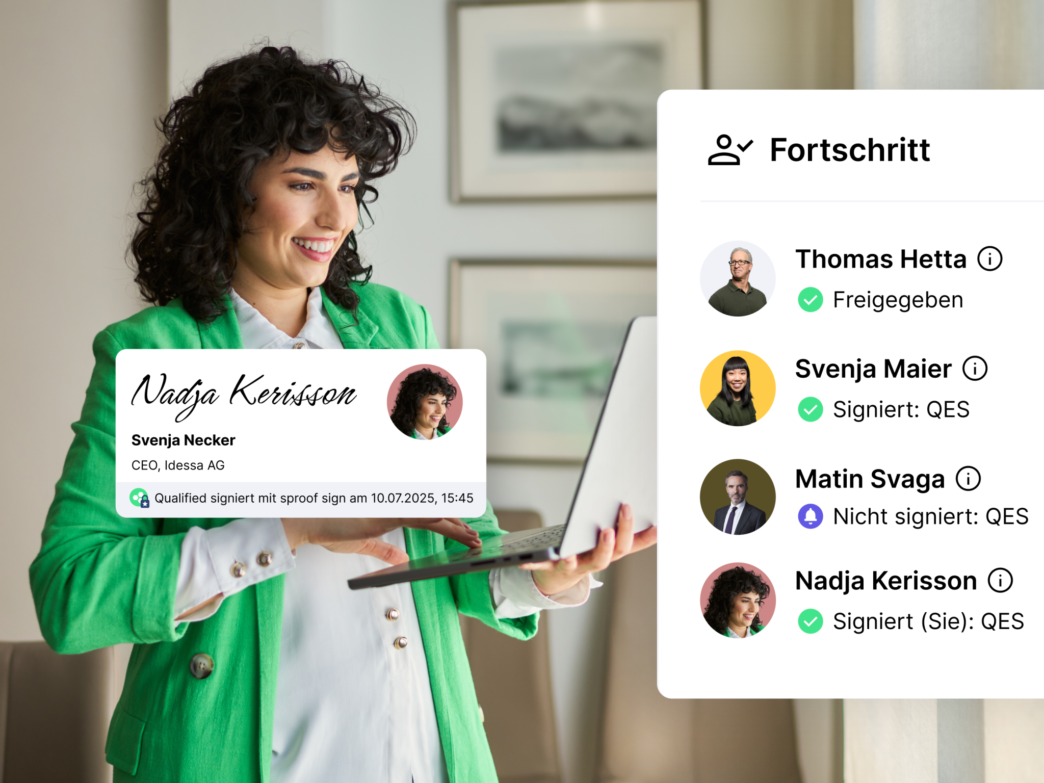 Digital signature software - sproof sign