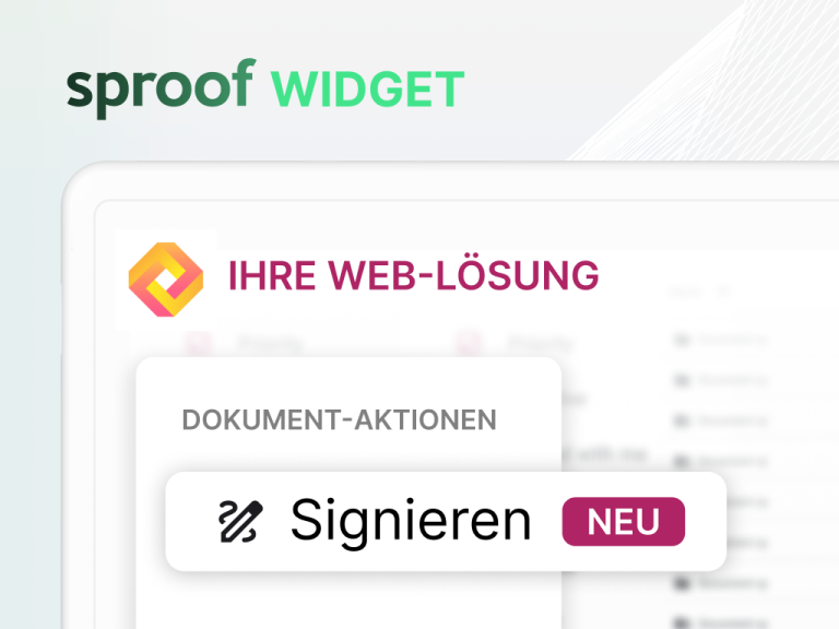 Digital Signature Software - sproof sign