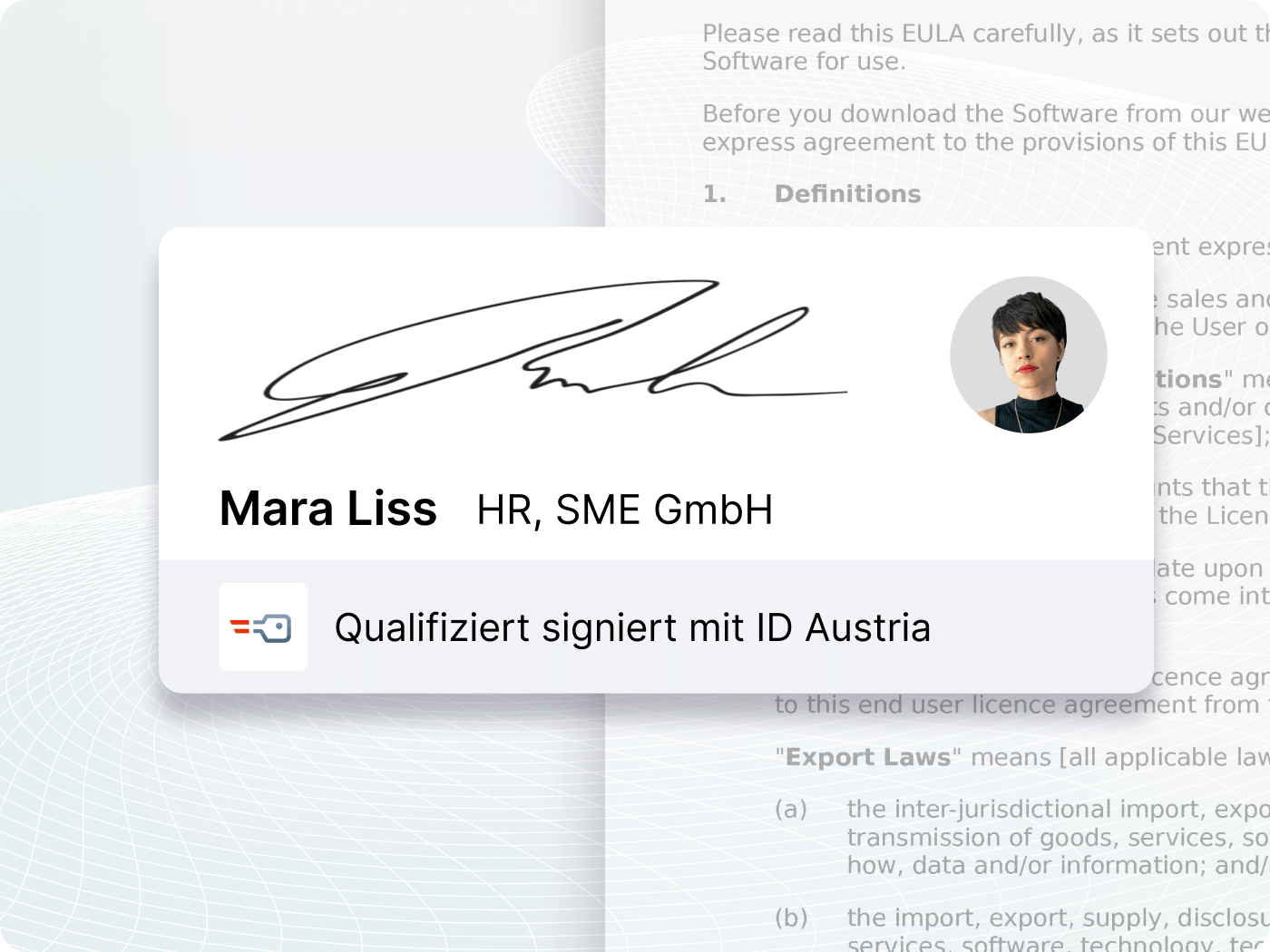 Digitale Signatur am PDF mit ID Austria