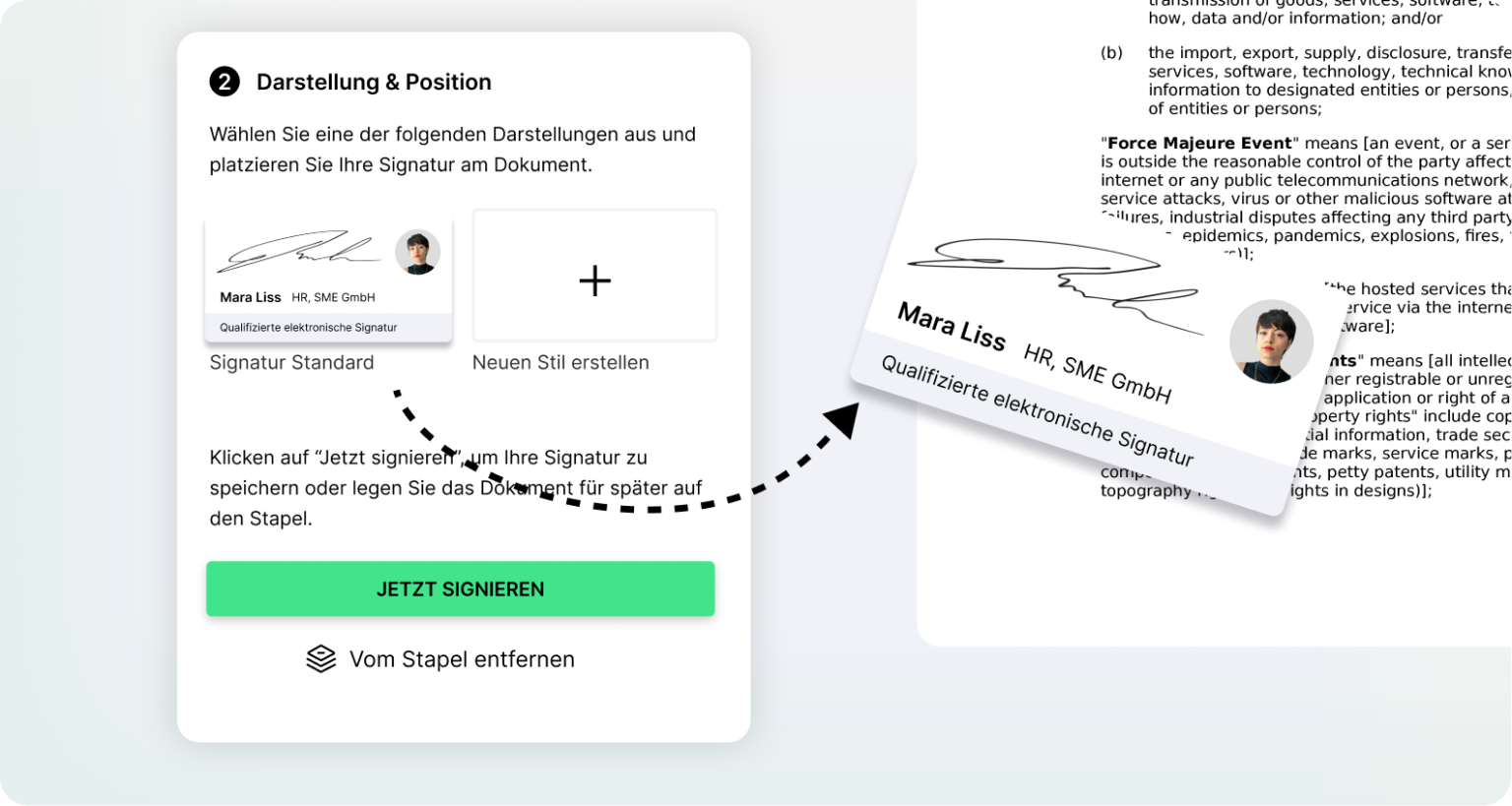 Digitale Signatur - primesign